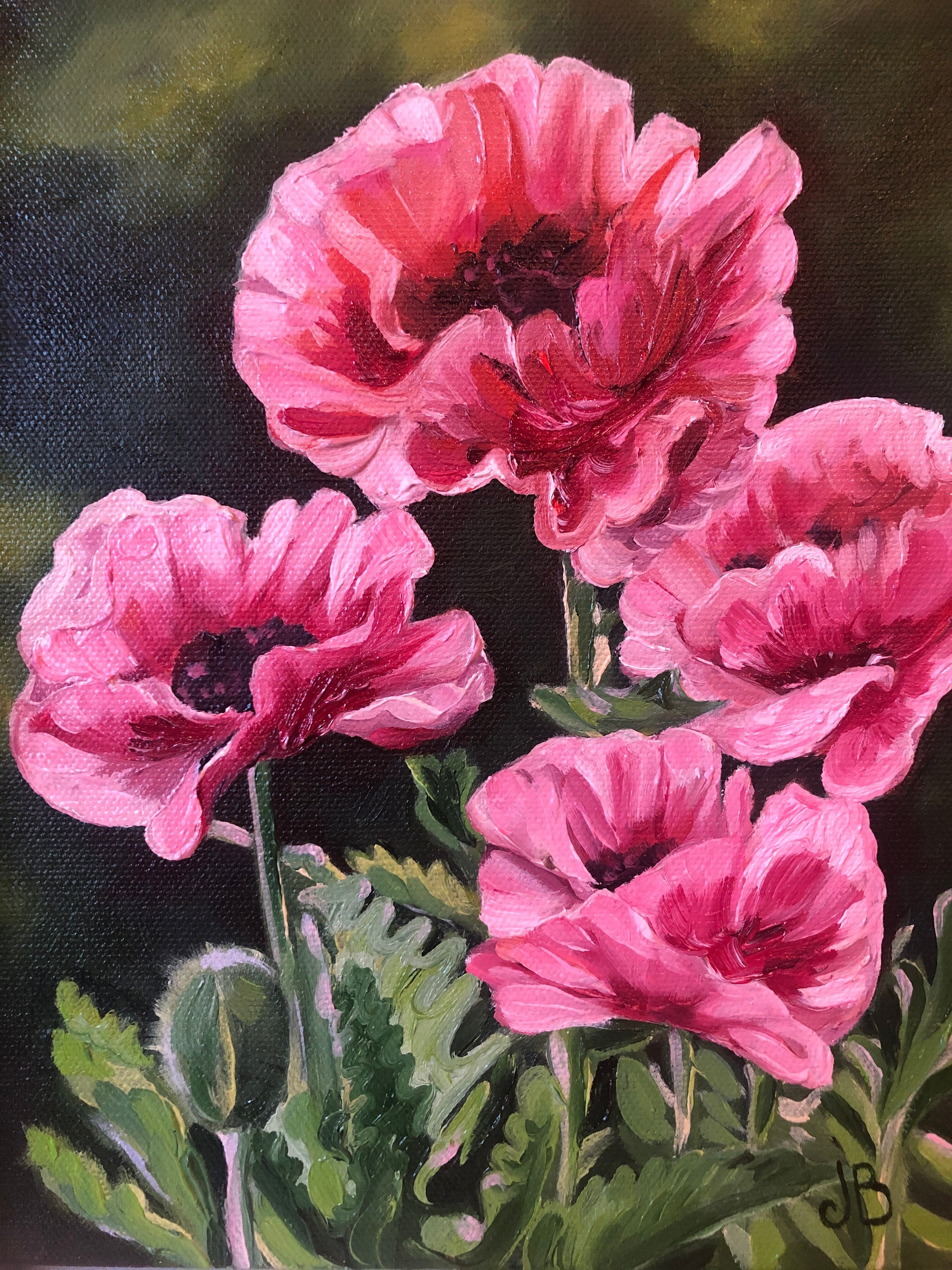 Pink Poppies - Etsy