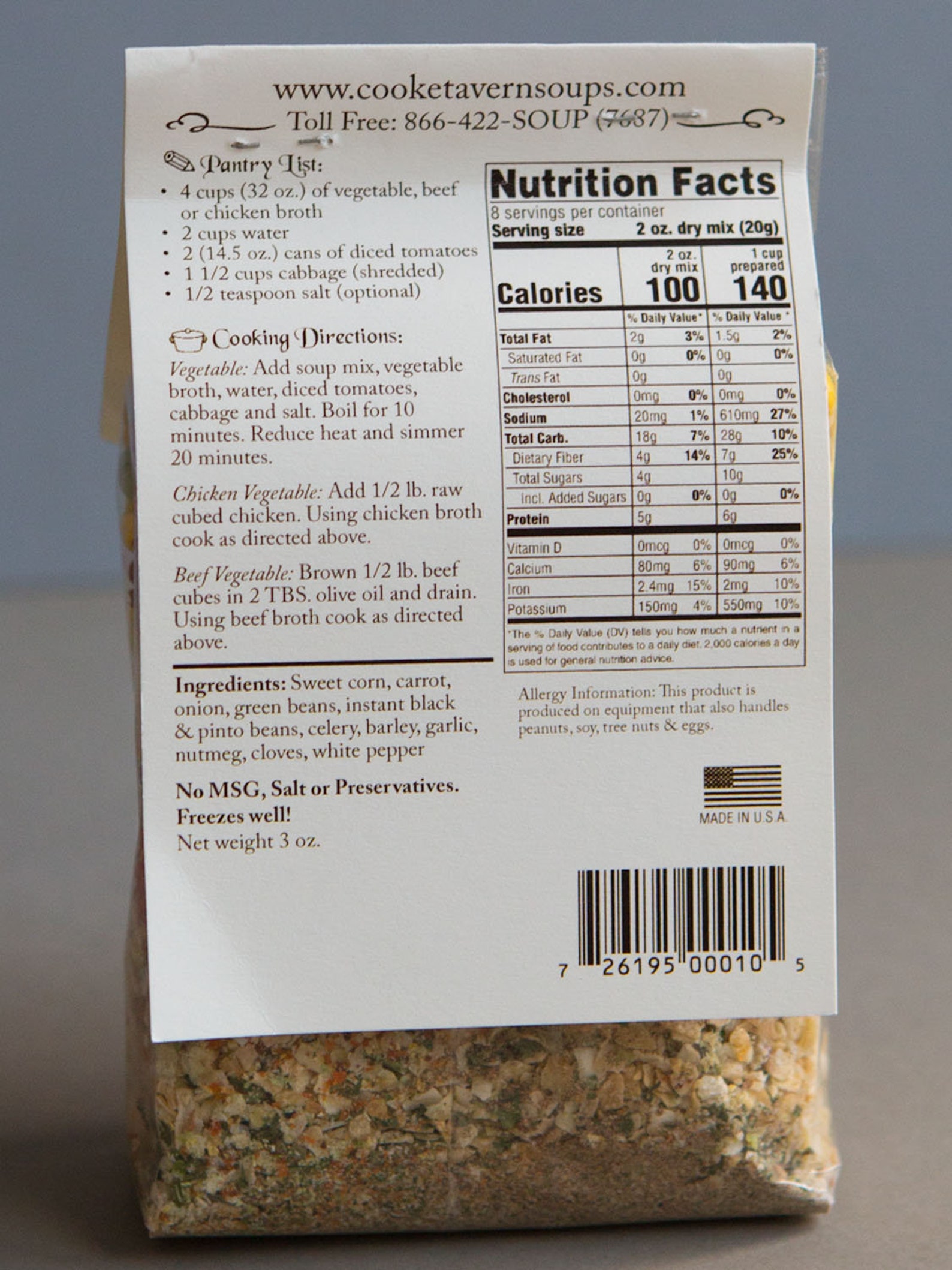 Chicken Noodle Soup Gift Box, Get Better Soon Care Package, Get Well ...