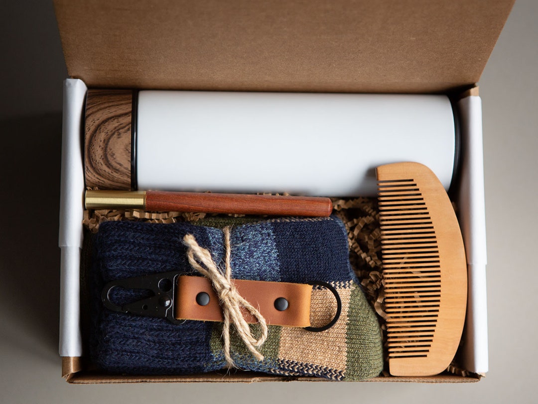 Gift Box for Him, Gift Box for Men, Groomsman Gift Box, Care Package ...