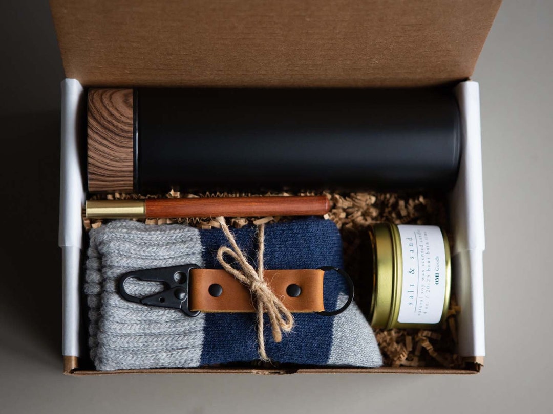 Mens Gift Box, Gift Basket for Men, Mens Gift Basket, Care Package for ...