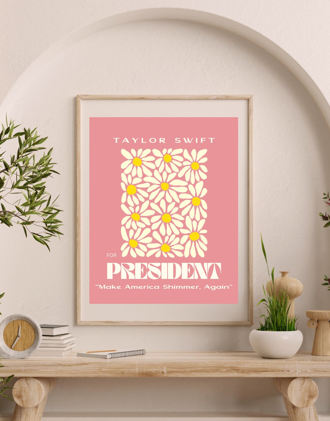 Taylor Swift for President Wall Decor | Digital Download | Printable ...