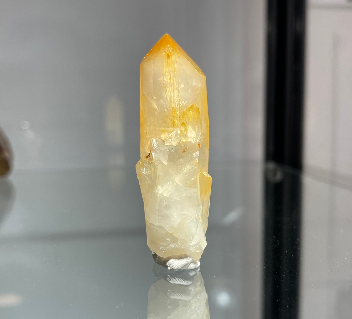 Mango Quartz Point / Quartz With Halloysite Rare New Find - Etsy