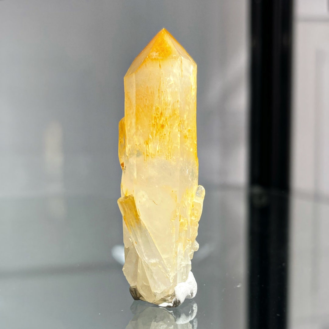 Mango Quartz Point / Quartz With Halloysite Rare New Find - Etsy