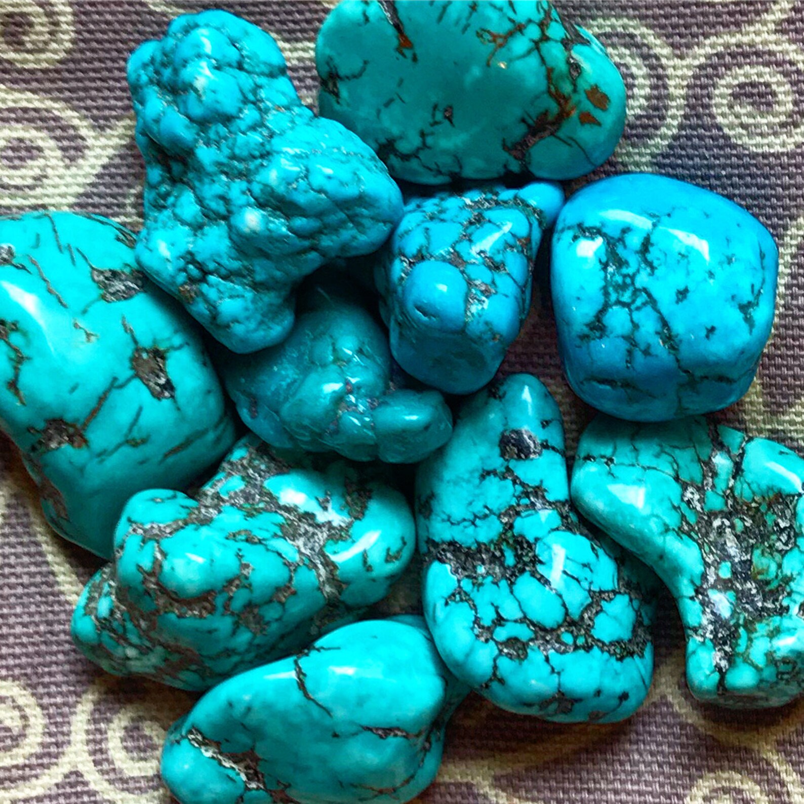 Turquenite / Turquoise Howlite | Etsy