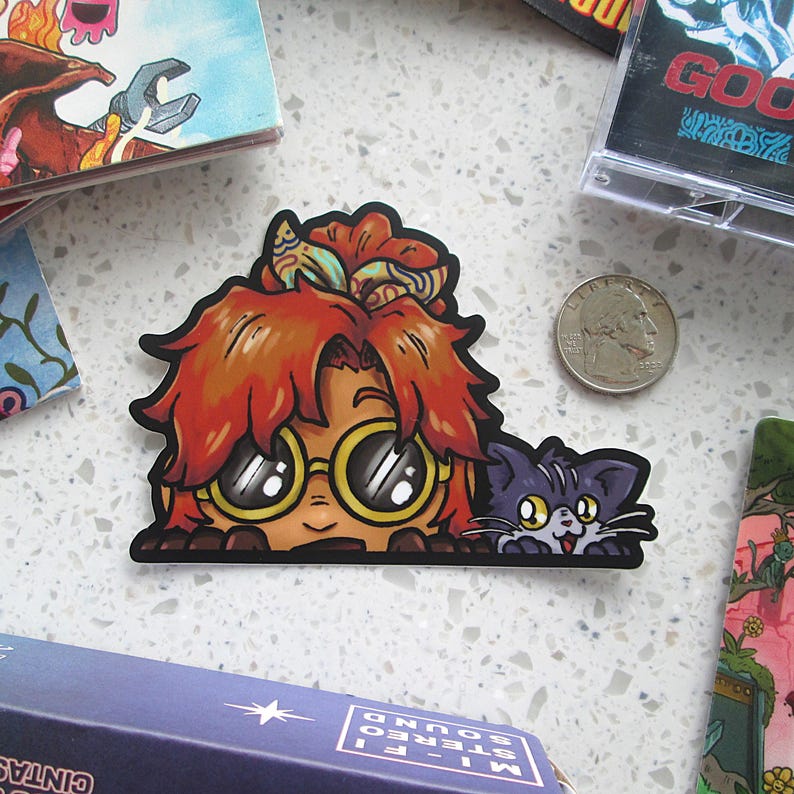 Good Kid Band Inspired Mascot Character Stickers - Fan-made - Etsy