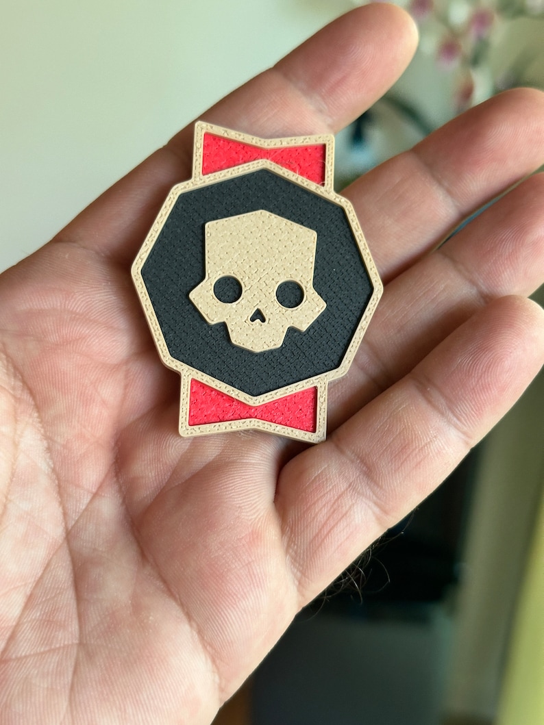 Helldivers 2 Badge, Gaming Decor, Backpack Badge - Etsy