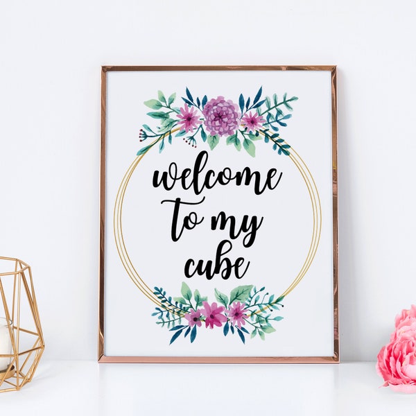 Welcome to My Cube - Etsy