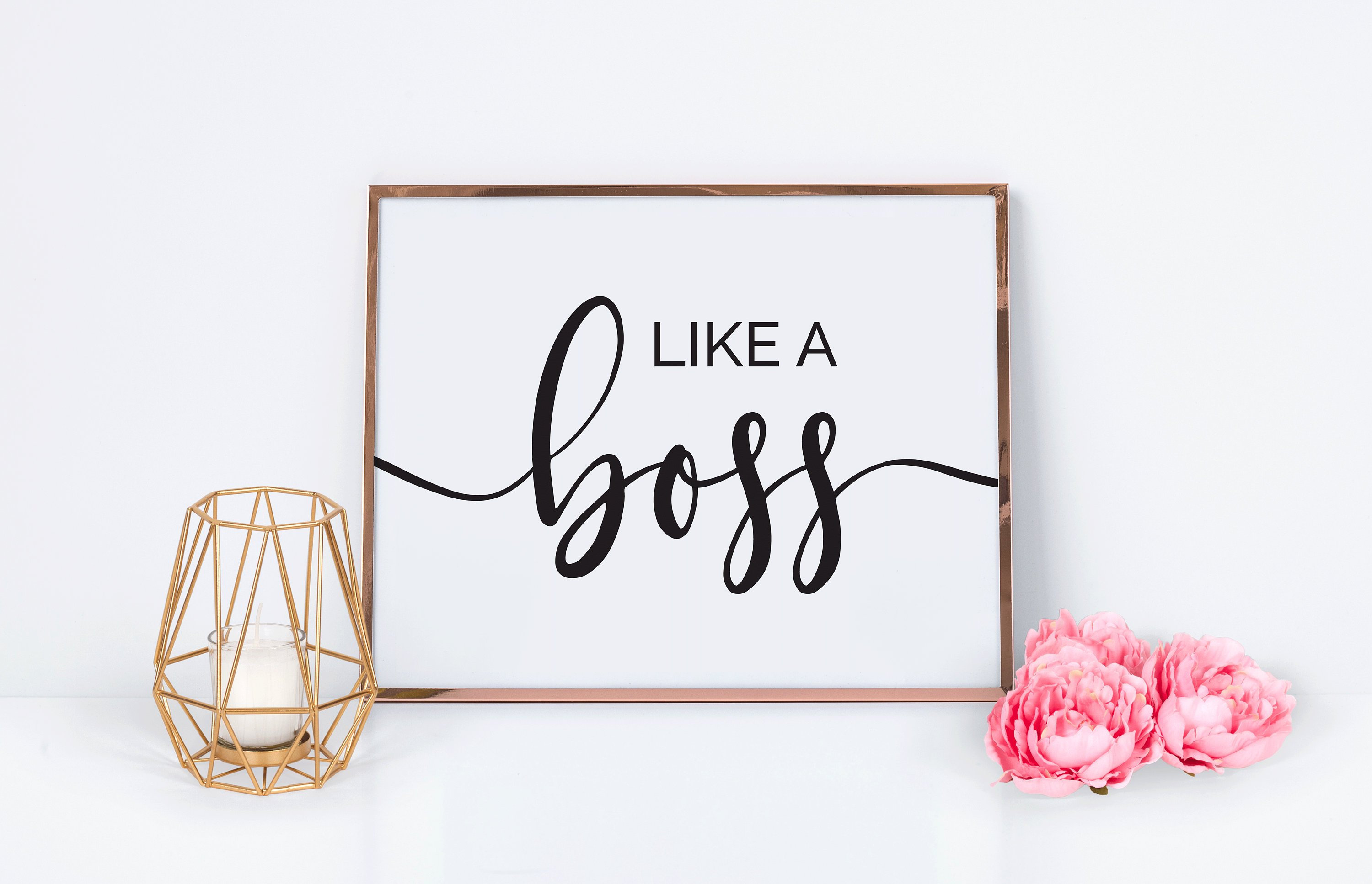 Like A Boss Wallpaper