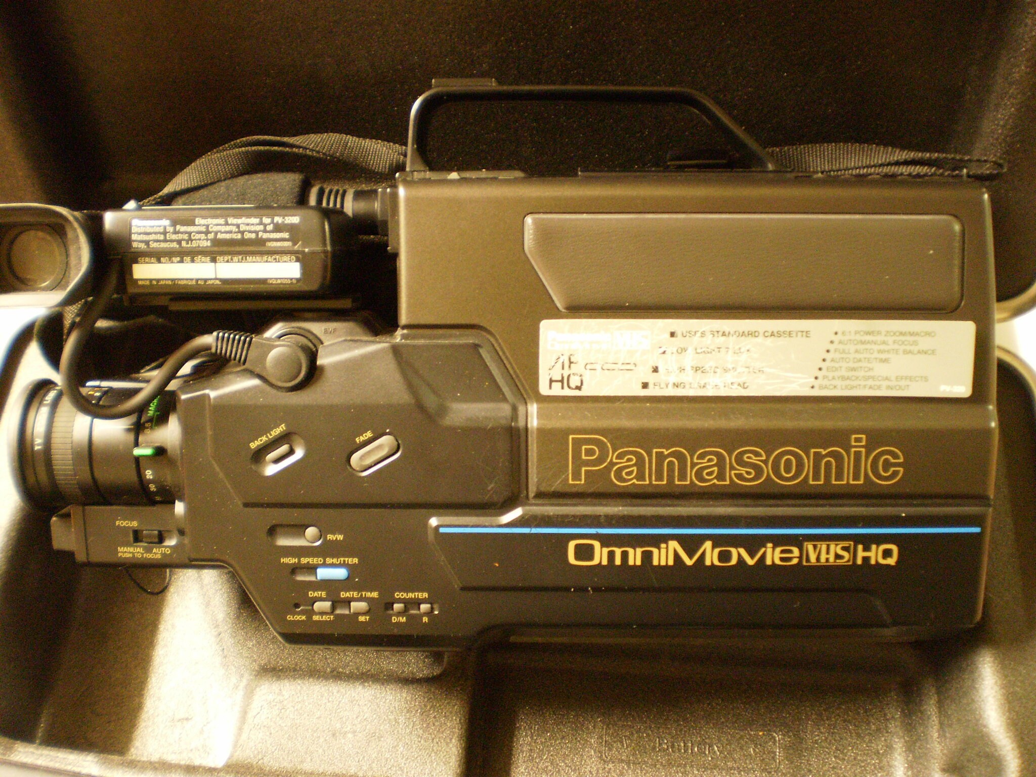Panasonic Vhs Camcorder