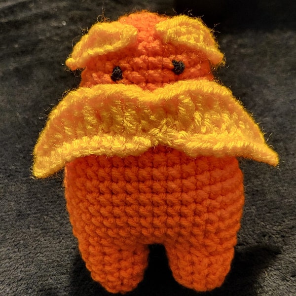 Preppy Lorax Plushie - Etsy