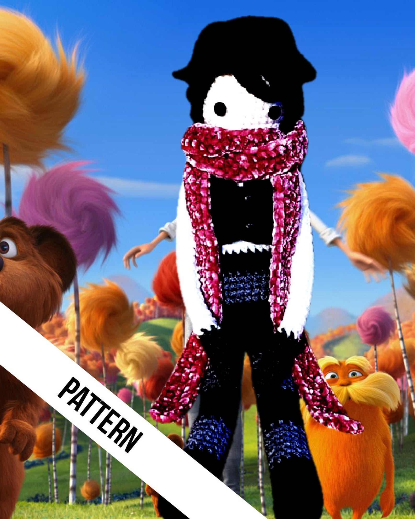 Once-ler Inspired Plush Pattern - Etsy