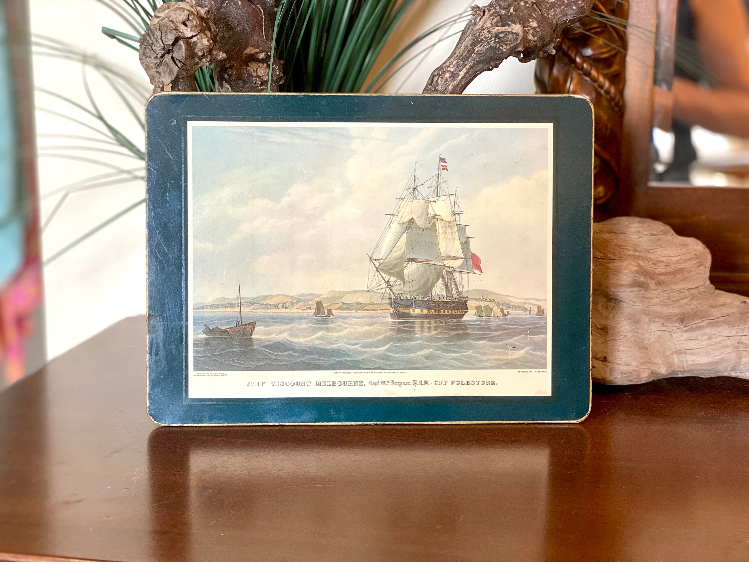 Decor or Art Recreation of Ship Viscount Melbourne Painting - Etsy