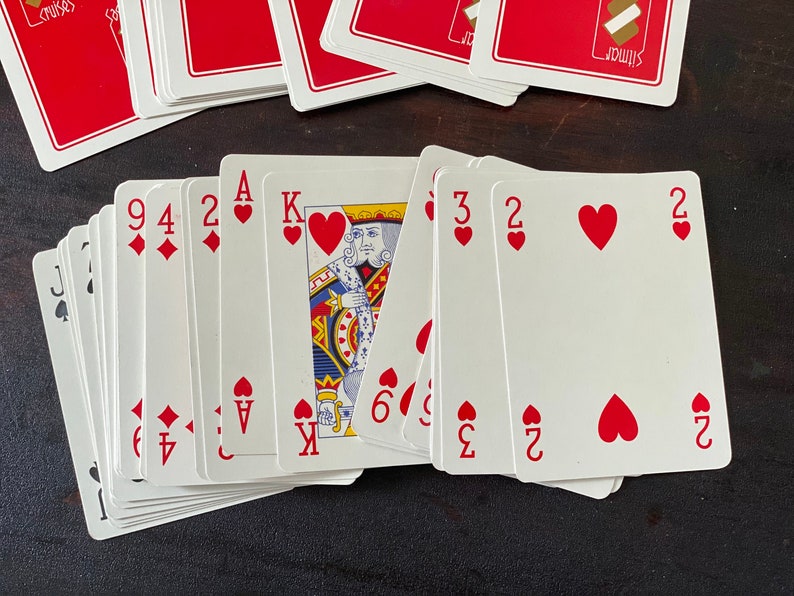 Playing Cards Vintage Set of Sitmar Cruise Line Playing - Etsy