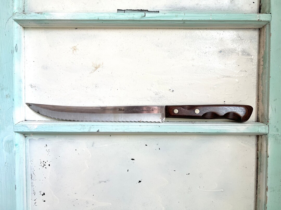 Knife, Vintage Ekco Flint Cutting Knife, Vintage Cooking, Chopping ...