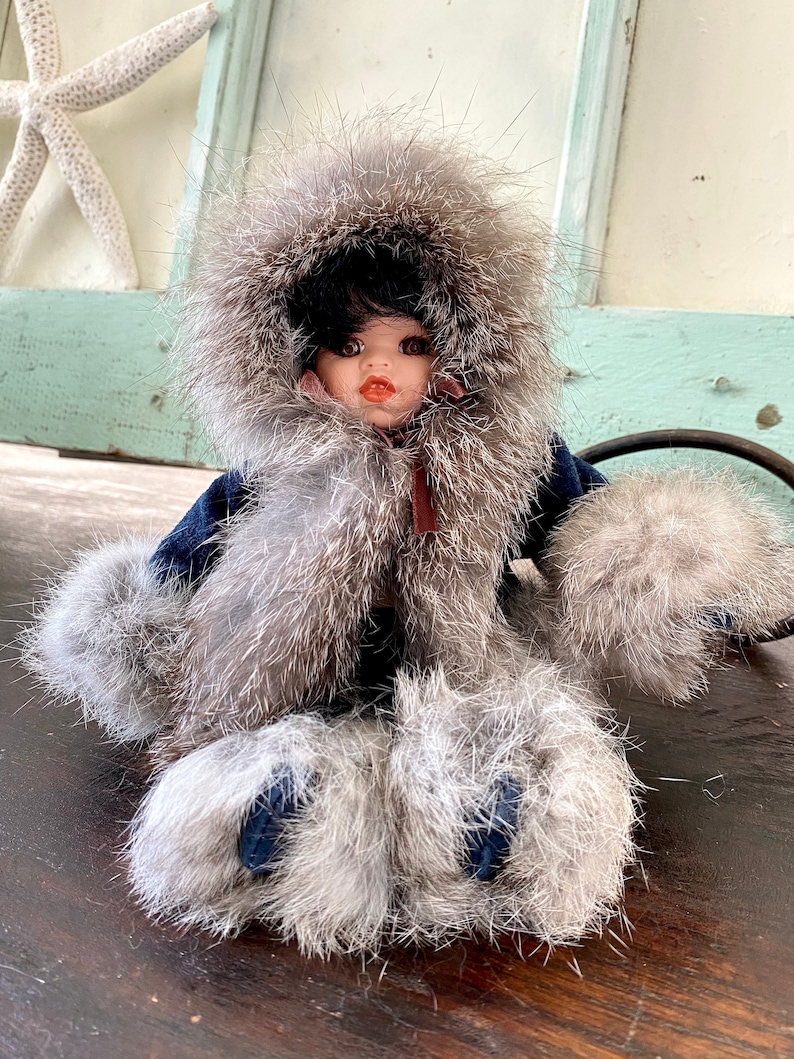 Vintage and Rare Eskimo Baby Kinnik From the Broadway | Etsy