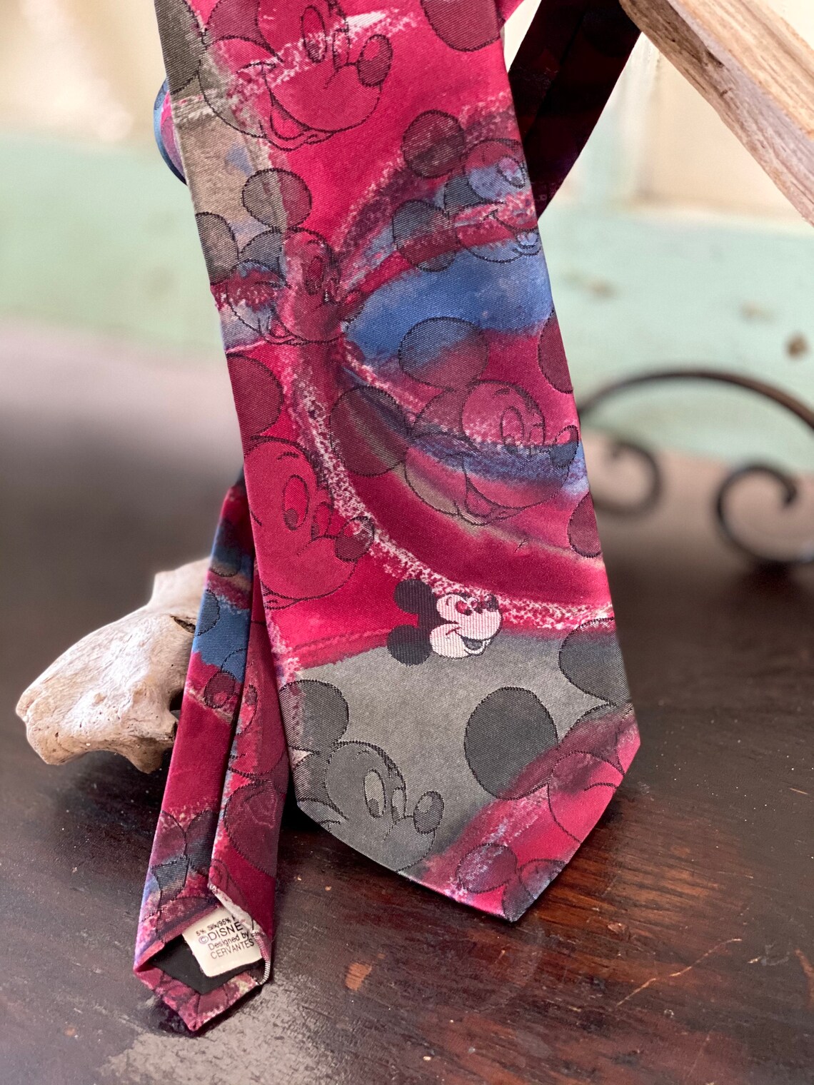 Disney Tie Vintage and Made in America Disney Mickey Mouse - Etsy