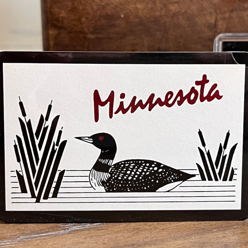Minnesota Card - Etsy