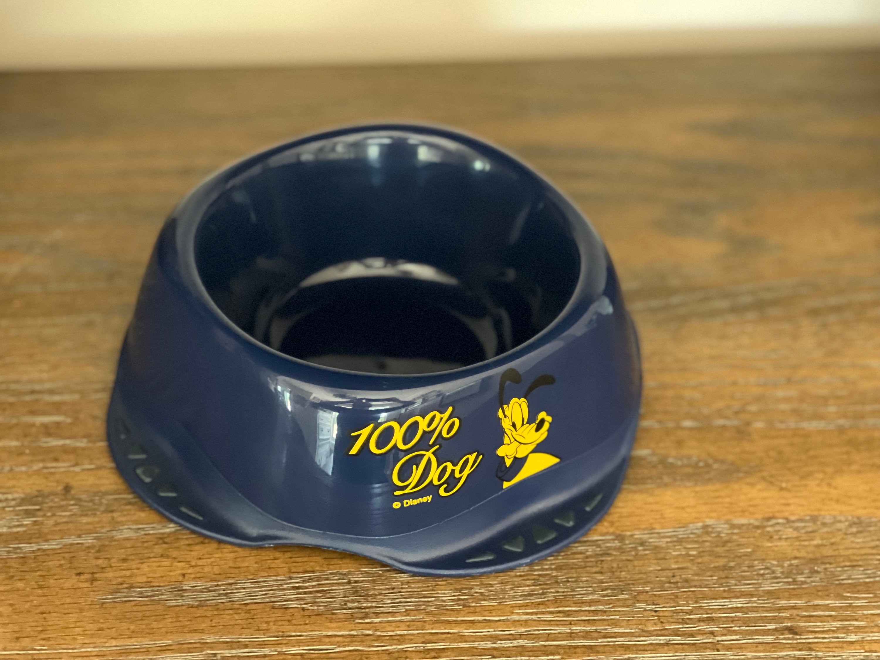Dog Bowl, Vintage Walt Disney Dog Bowl Featuring Pluto, Vintage Disney ...