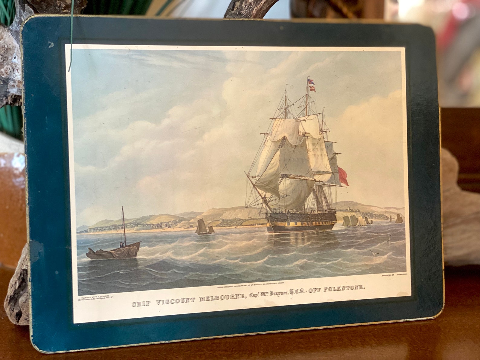 Decor or Art Recreation of Ship Viscount Melbourne Painting - Etsy