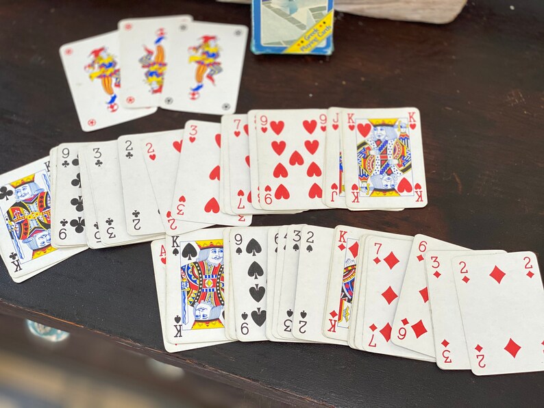 Playing Cards Vintage Greek Playing Cards Featuring the - Etsy