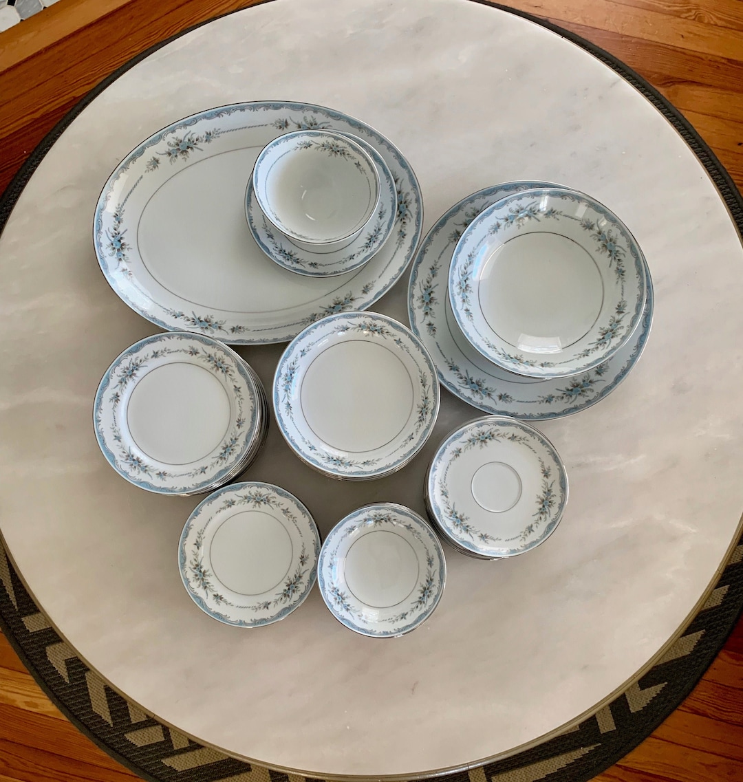 Mikasa Fine China, Vintage Mikasa Roslyn Pattern, Mikasa 5650, Vintage ...