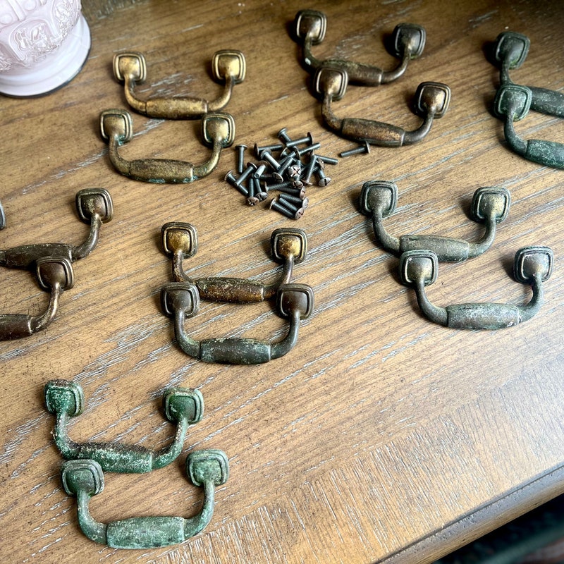 Vintage Drawer Pulls - Etsy