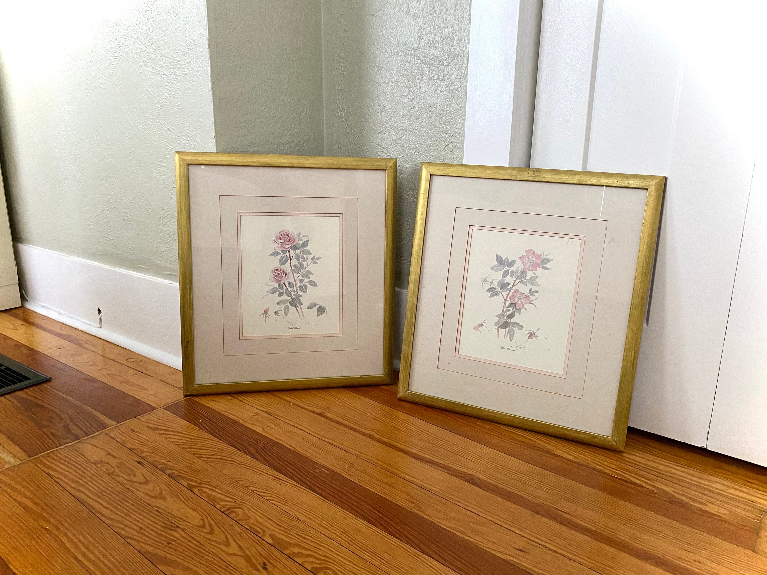 Art Vintage Mary Bertrand Art Framed and Ready to Hang 2 | Etsy