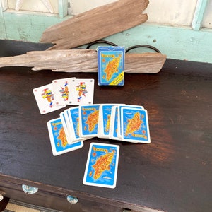 Playing Cards, Vintage Greek Playing Cards Featuring the Island of ...