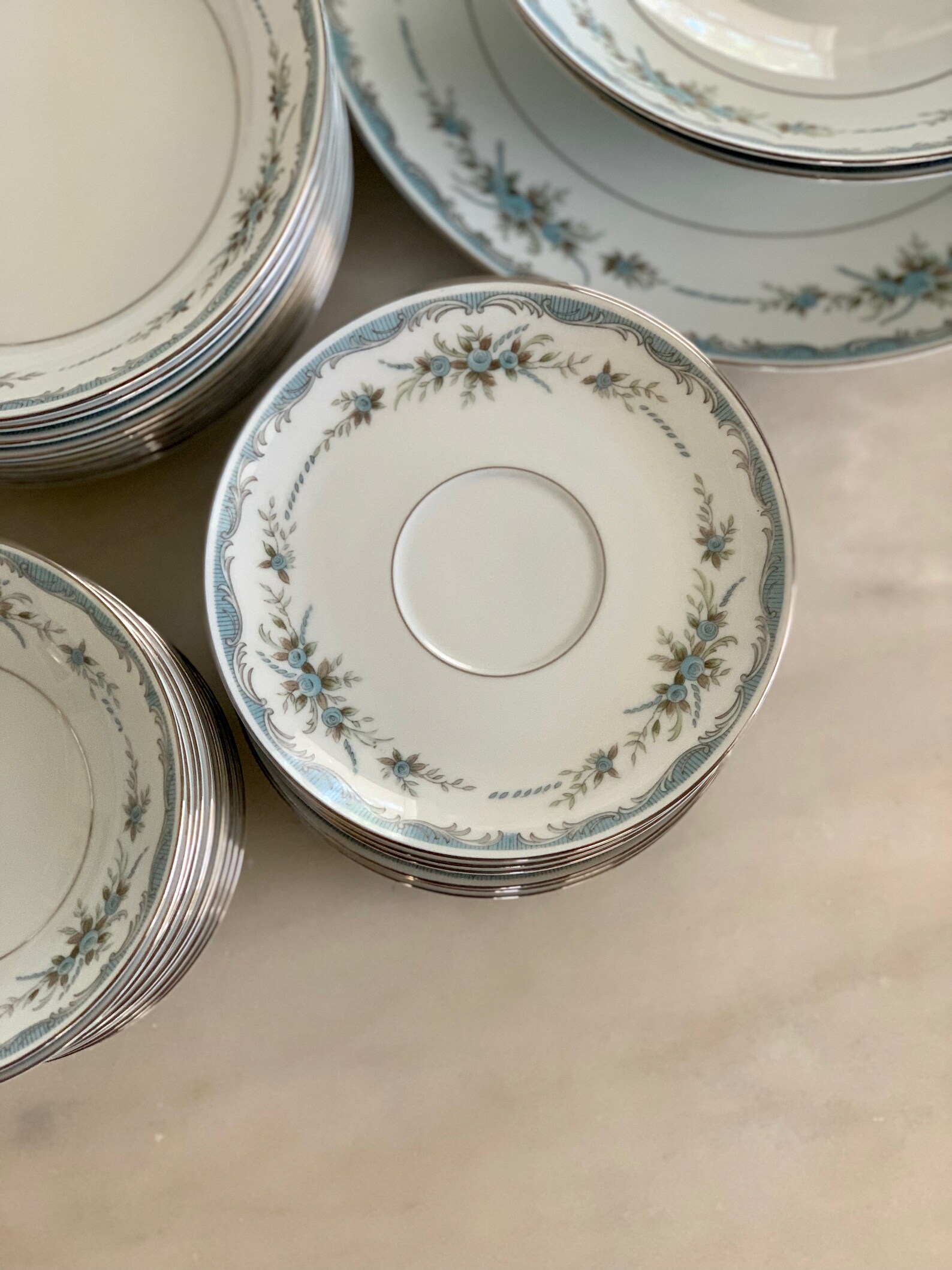 Mikasa Fine China, Vintage Mikasa Roslyn Pattern, Mikasa 5650, Vintage ...