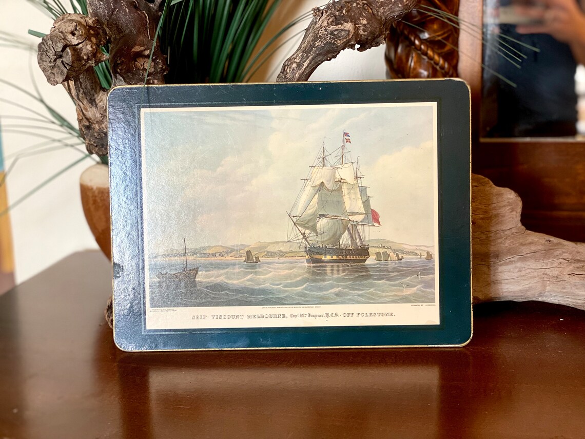 Decor or Art Recreation of Ship Viscount Melbourne Painting - Etsy