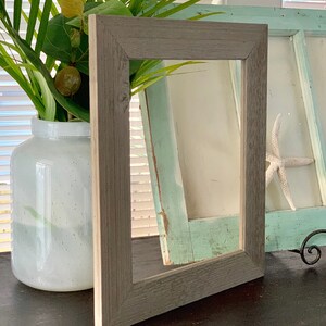 Rustic Frame, Vintage Picture Frame, Rustic Reclaimed Painted Wood ...