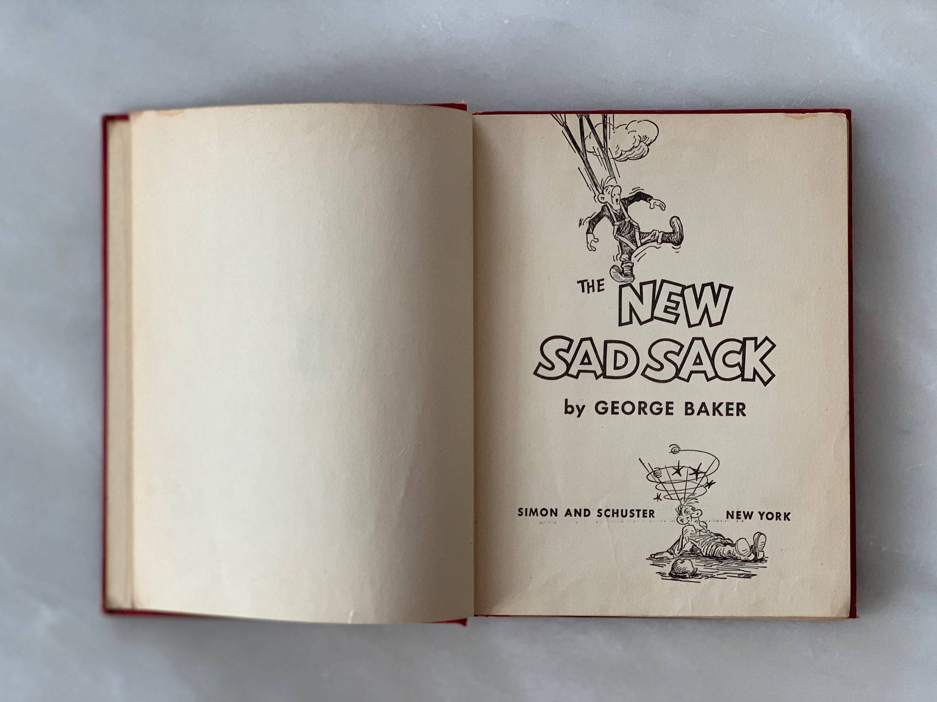 The New Sad Sack by George Baker Vintage Comic Book 1940s | Etsy