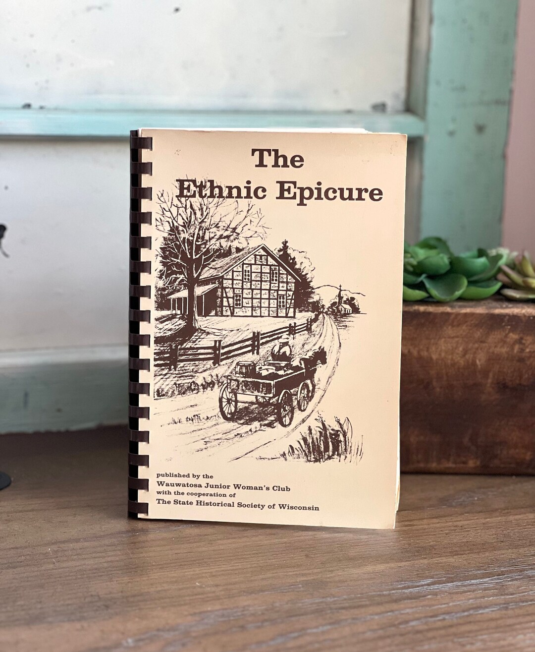 Cookbook, Vintage 1970s A Treasury of Old World Wisconsin Recipes ...