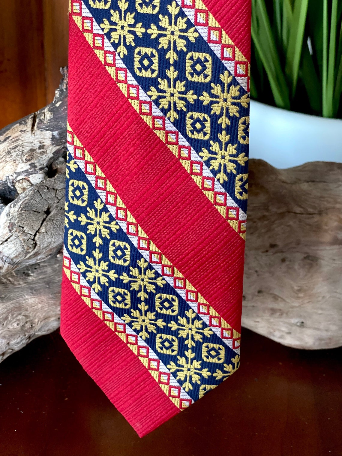 Vintage Necktie 1940s Haband's Vintage Tie Swanky - Etsy
