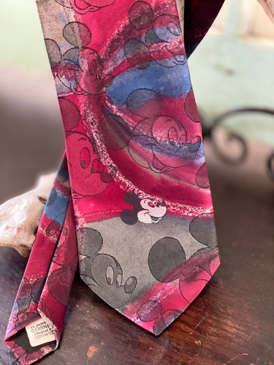 Disney Tie Vintage and Made in America Disney Mickey Mouse - Etsy