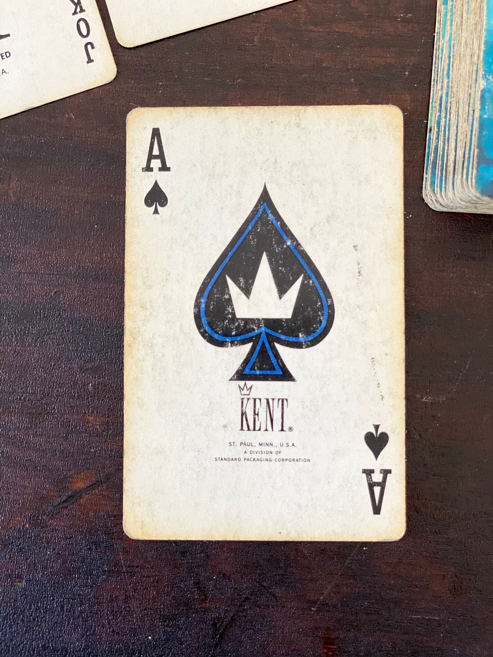 Playing Cards, Vintage Playing Cards Featuring Art by E Fred Anderson ...