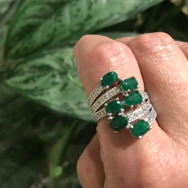 Cz Ring - Etsy