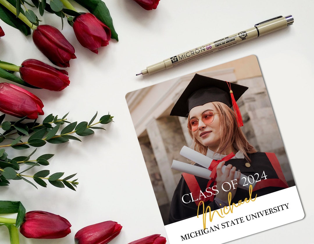 Personalized Photo Magnets, Graduation Magnets, Personalized Fridge ...