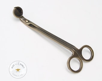 Copper Candle Wick Trimmer | Candle Wick Scissors for Cotton and Wood ...