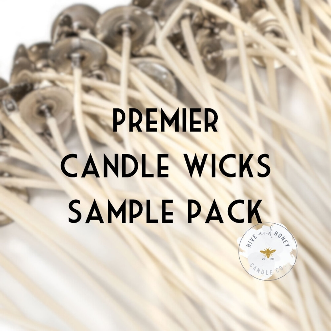 Premier 700 Series Candle Wicks Sample Pack | 6" Pretabbed, Prewaxed | All 25 Premier Sizes ...