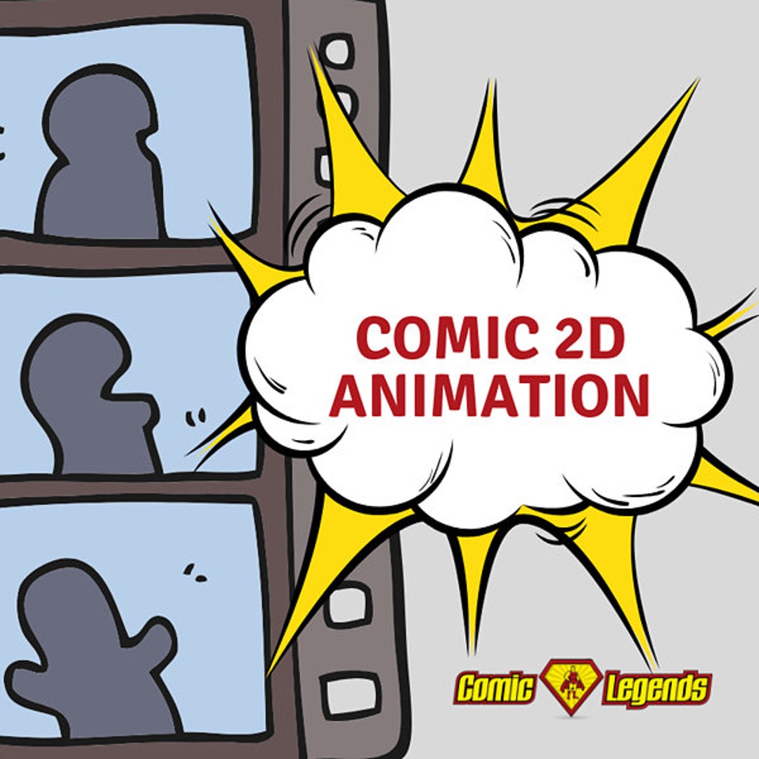 Personalised Superhero & 2D Animation A2 Poster - Etsy