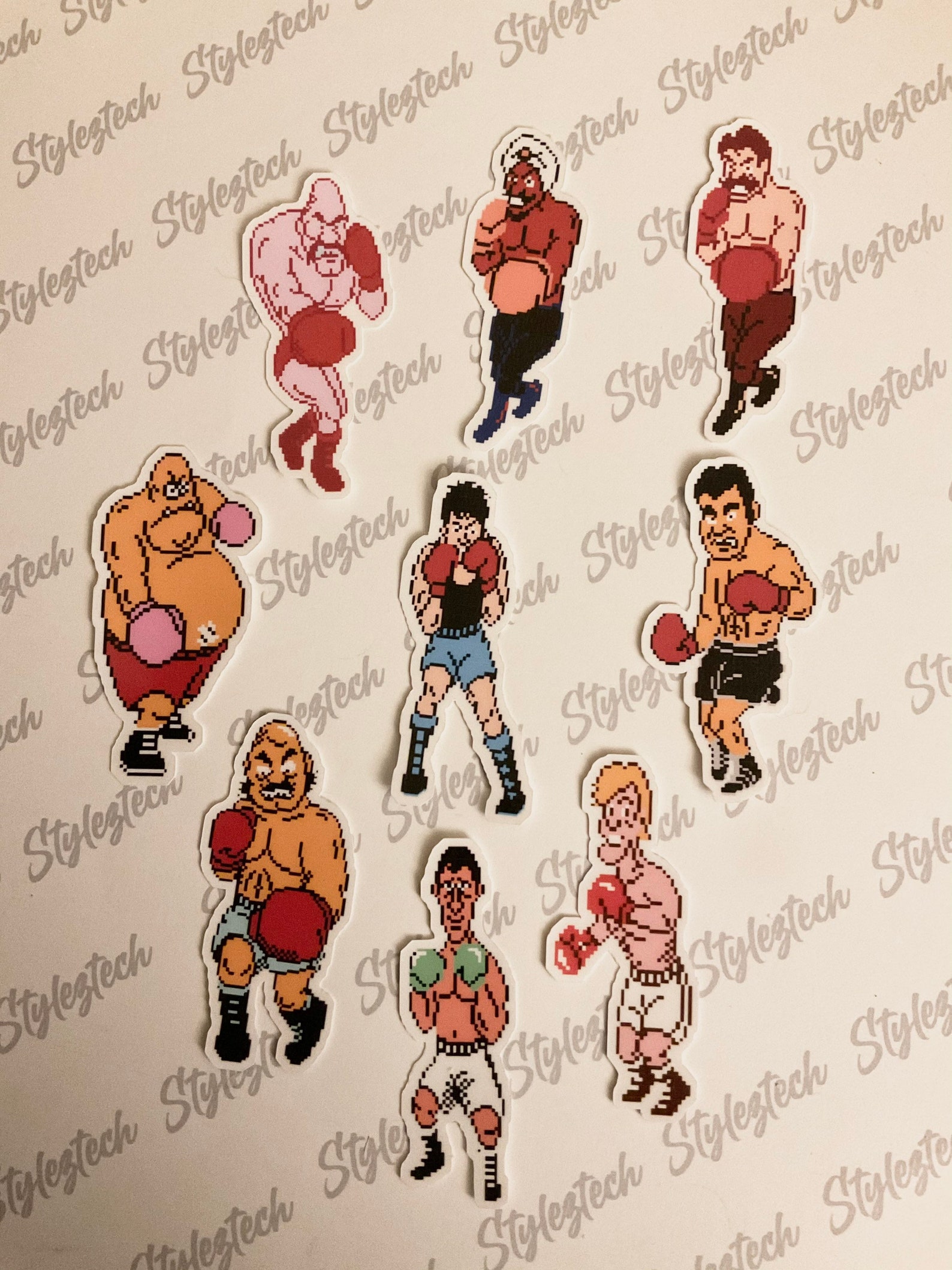 NES Punch Out - Stickers - Set 1 - Etsy