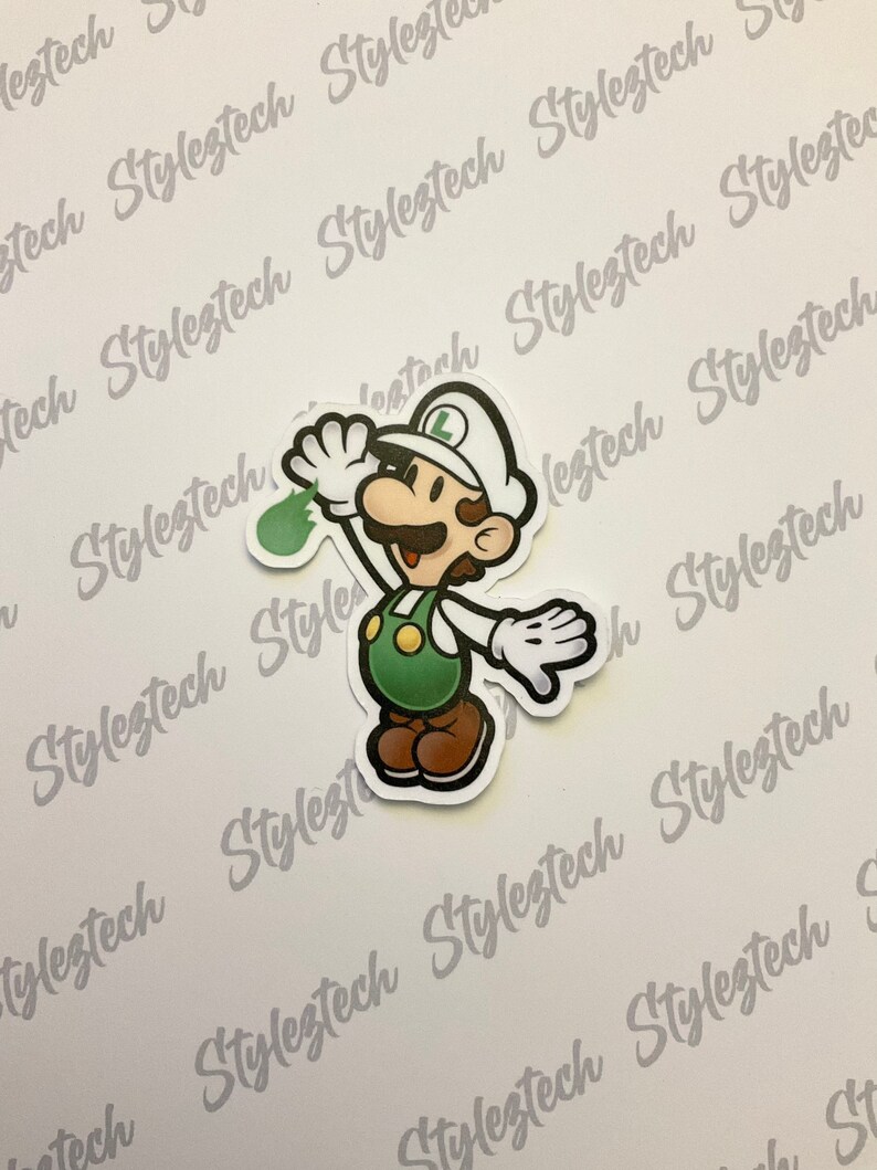 Paper Mario Paper Mario & Friends Stickers - Etsy