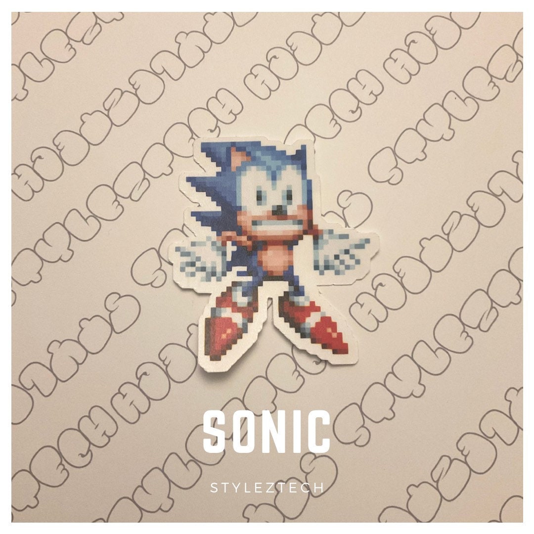 Sonic the Hedgehog Stickers Set 1 Laptop Stickers - Etsy