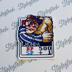 Street Fighter 2 | Card Fighters - Set 1 | Vinyl Stickers | Laptop ...