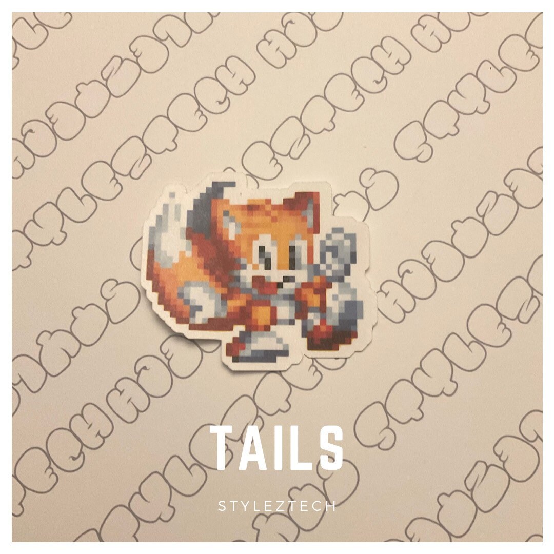 Sonic the Hedgehog Stickers Set 2 Laptop Stickers | Etsy