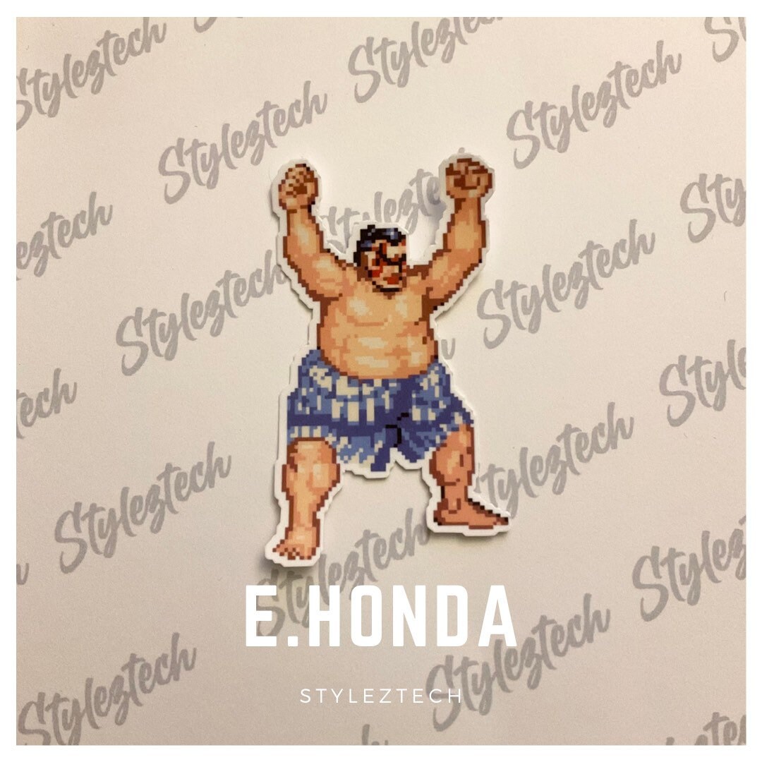 Street Fighter 2 Stickers - Set 1 - Etsy