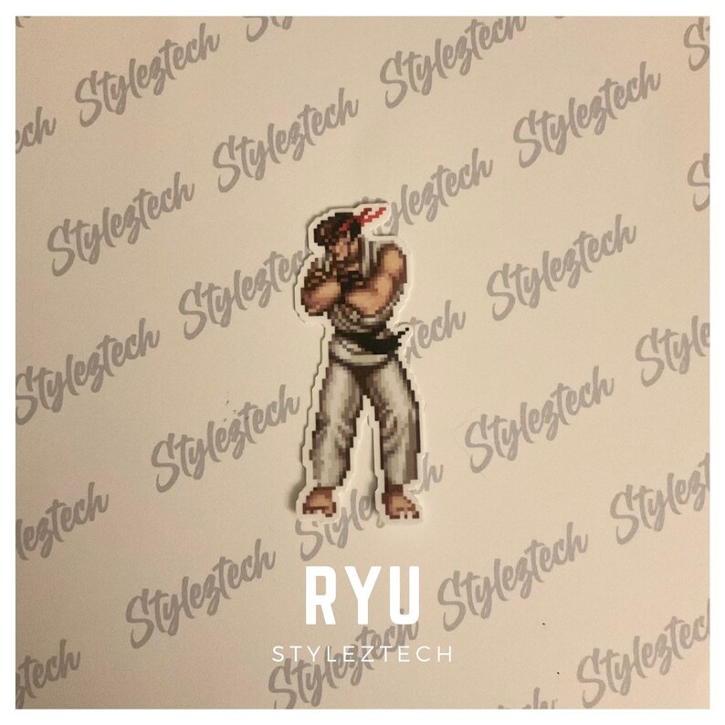 Street Fighter 2 Stickers Set 1 2 - Etsy