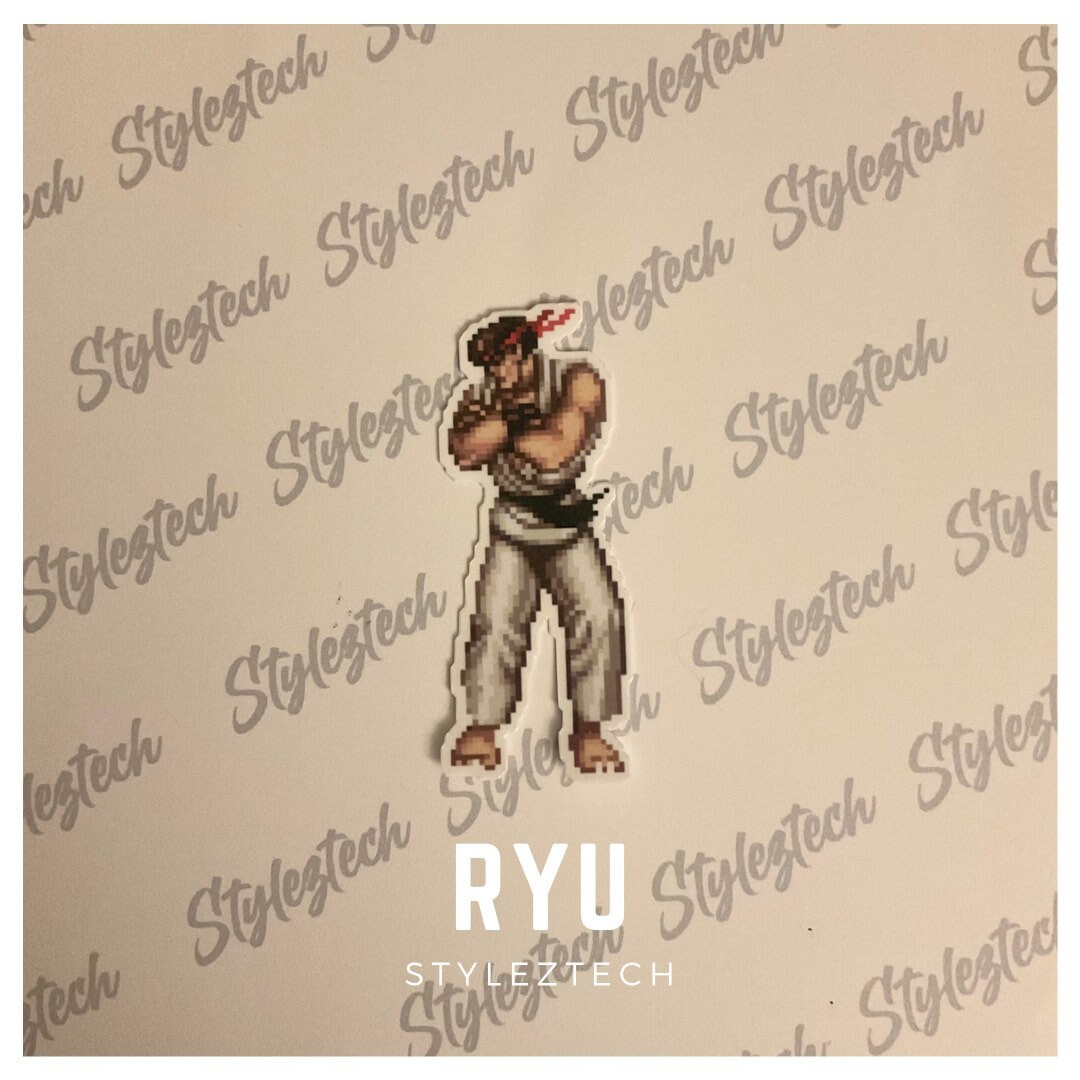 Street Fighter 2 Stickers Set 1 2 - Etsy