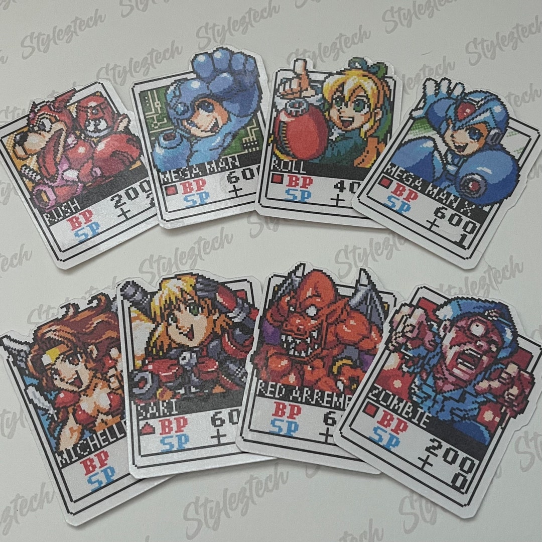 Street Fighter 2 | Card Fighters - Set 10 | Vinyl Stickers | Laptop ...